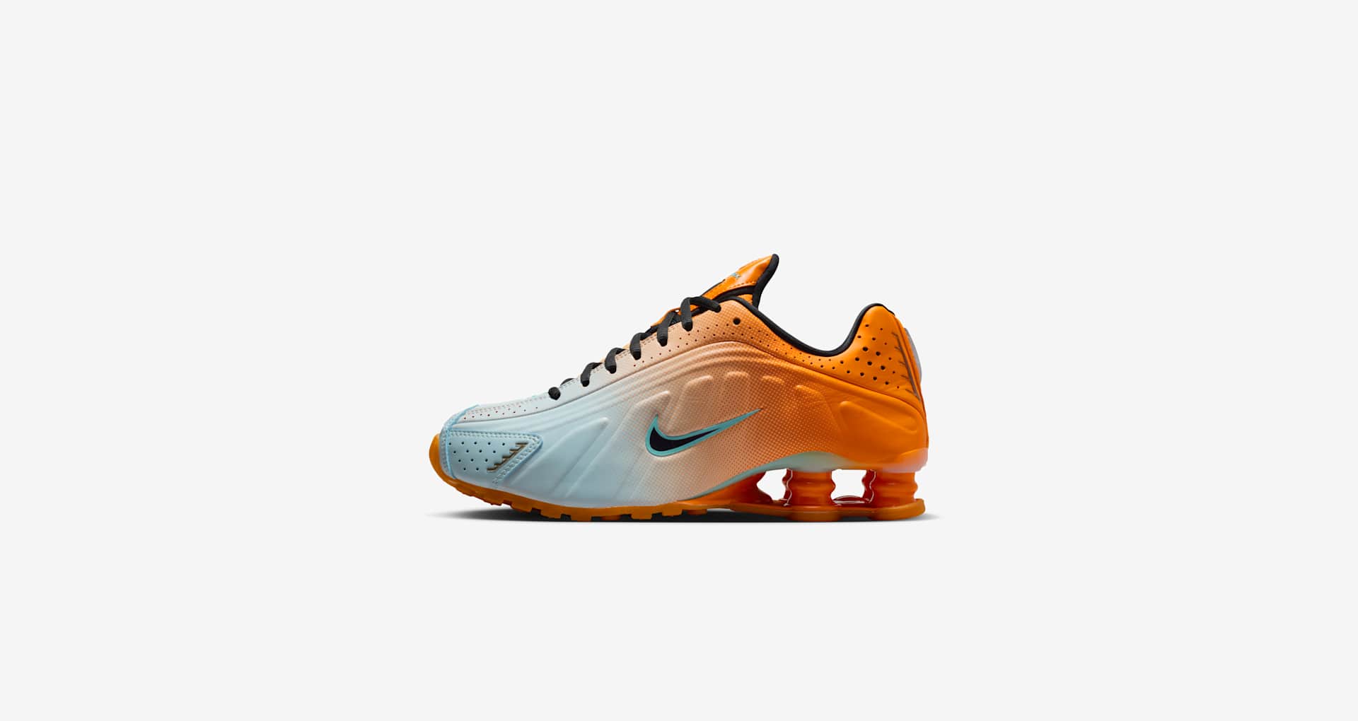 Women's Shox R4 'Vivid Orange and Glacier Blue' (IH2343-801) release ...
