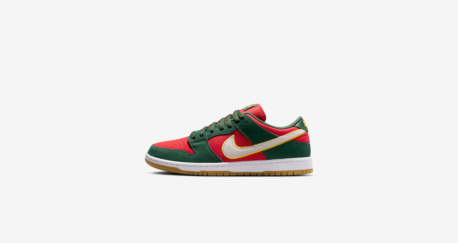 Nike SB Dunk Low 'Fir and Fire Red' (FZ1287-300) release date. Nike SNKRS