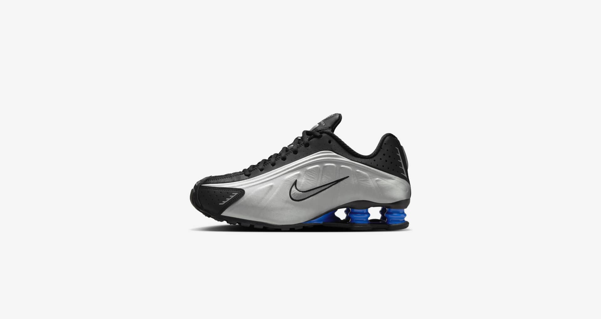 Women's Shox R4 'Metallic Silver and Black' (AR3565-006) release date ...