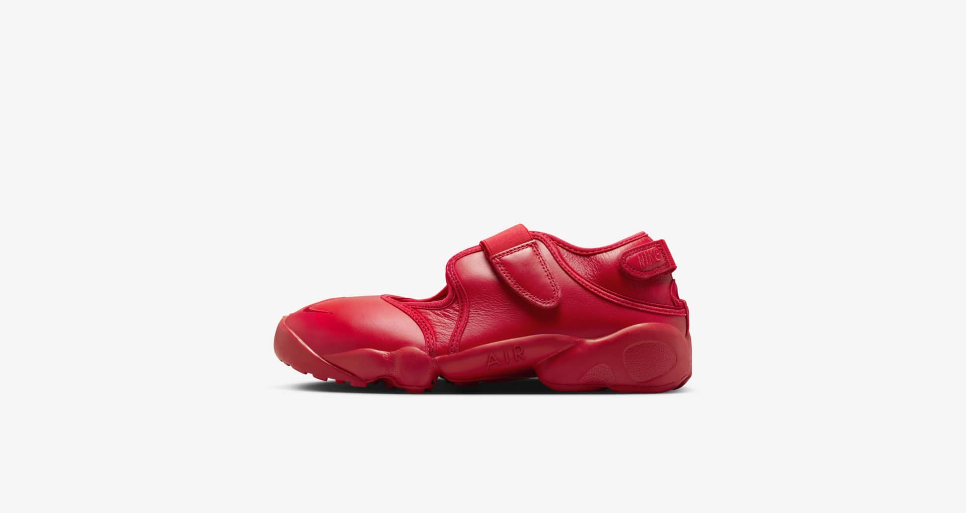 Women's Air Rift Leather 'Fire Red' (HM5737-600) release date. Nike SNKRS