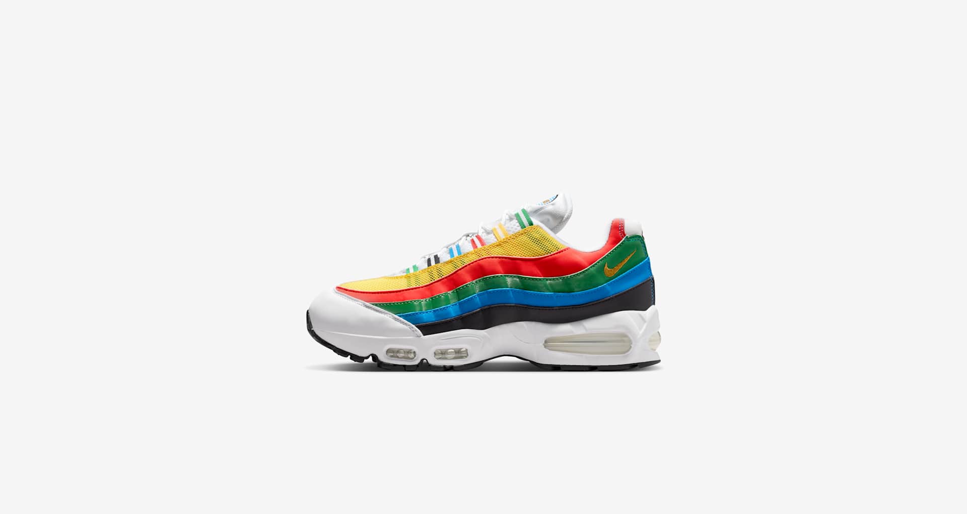 Air Max 95 Big Bubble "Varsity Maize, Chile Red, Classic Green, Photo ...