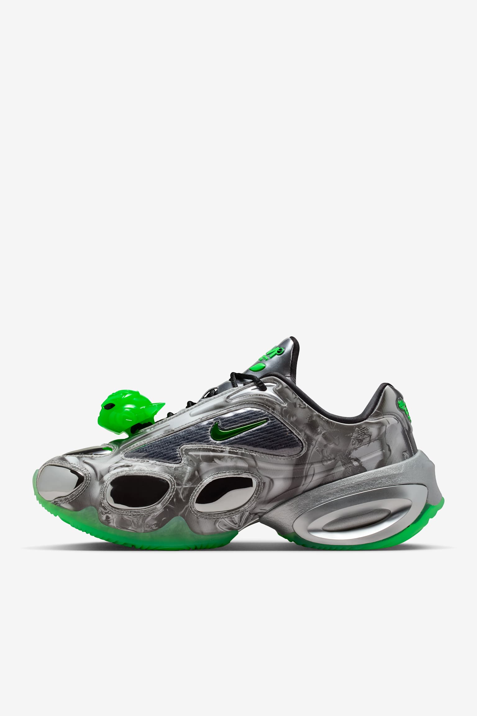 Women's Air Max Muse x WINDOWSEN 'Metallic Silver and Rage Green' (IH2120-002) release date ...