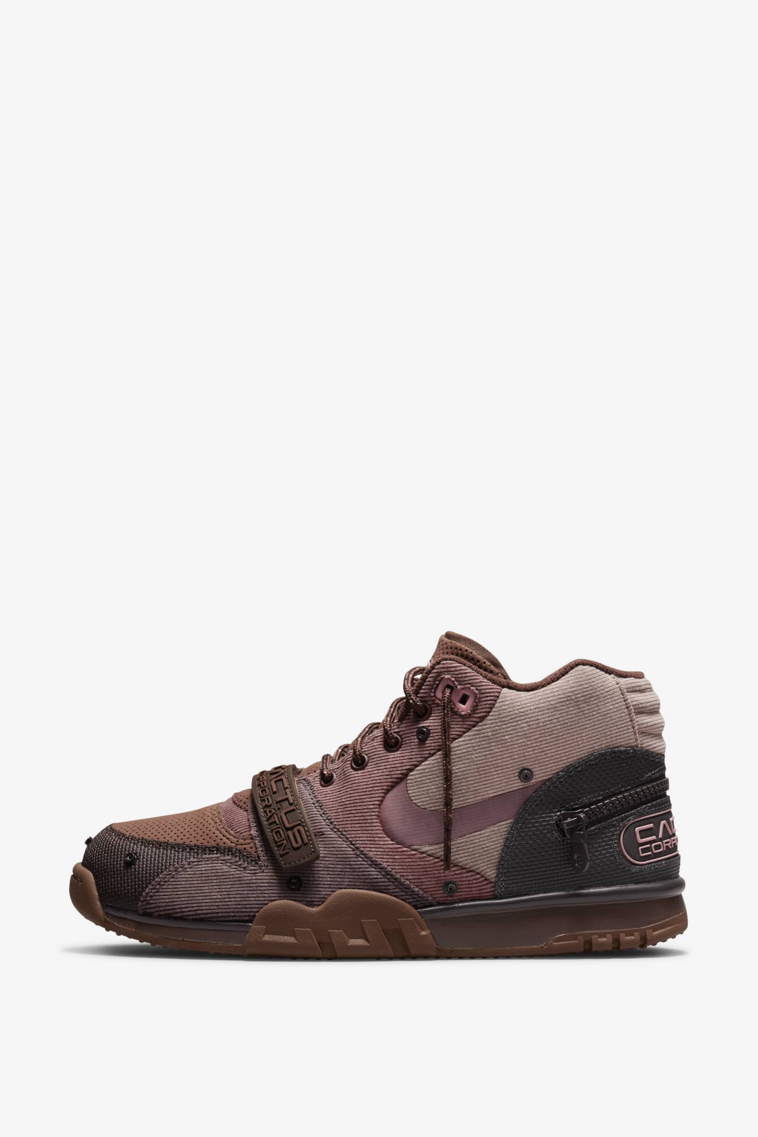Air Trainer 1 x CACT.US CORP 'Archaeo Brown and Rust Pink' (DR7515-200 ...