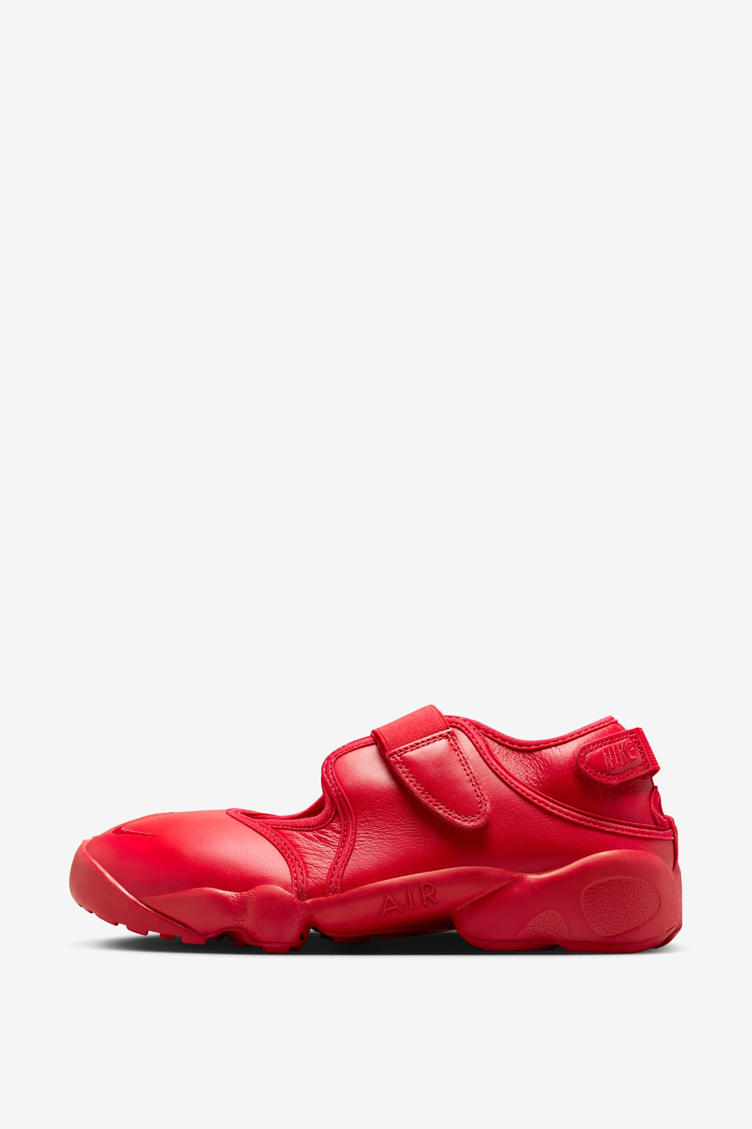 Women's Air Rift Leather 'Fire Red' (HM5737-600) release date. Nike SNKRS