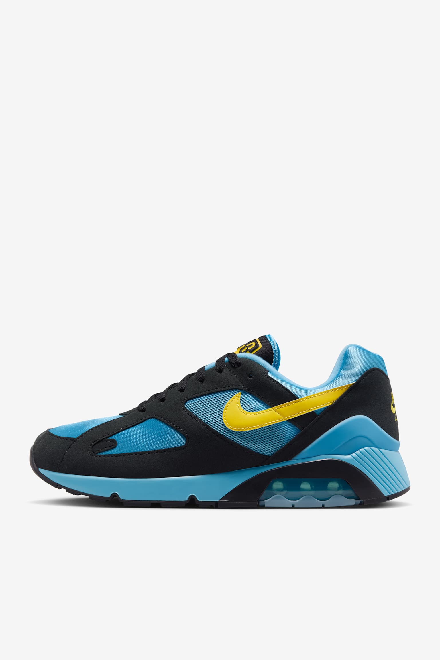 Air 180 'Black and Baltic Blue' (HQ4043-400) release date. Nike SNKRS