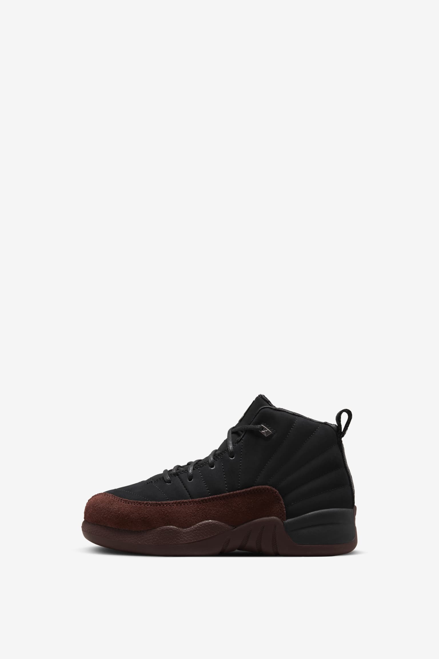 Kids' Air Jordan 12 x A Ma Maniére 'Black and Burgundy Crush' Release ...