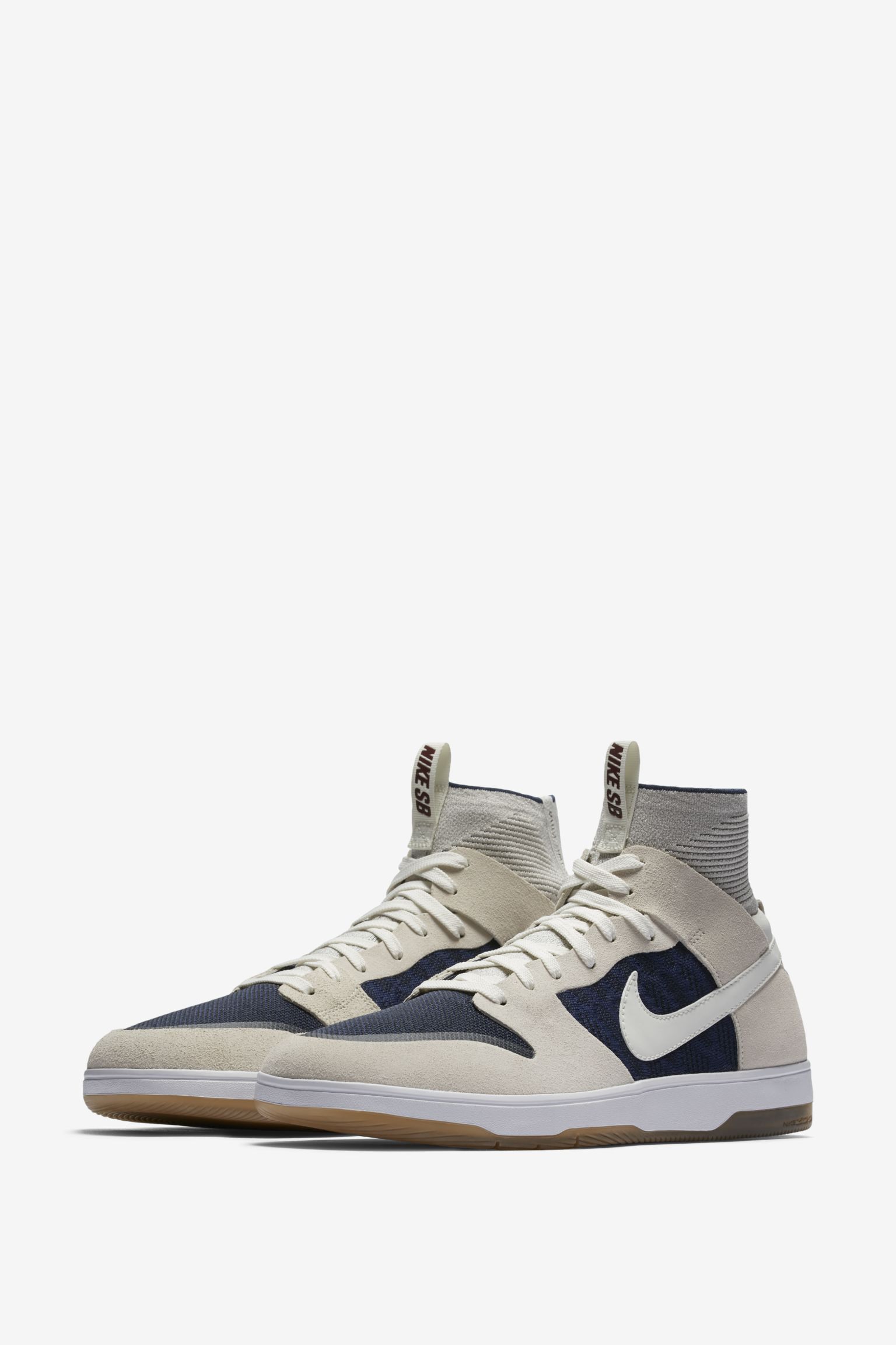 Nike SB Dunk High Elite QS 'Sail & Binary Blue' Release Date.. Nike SNKRS