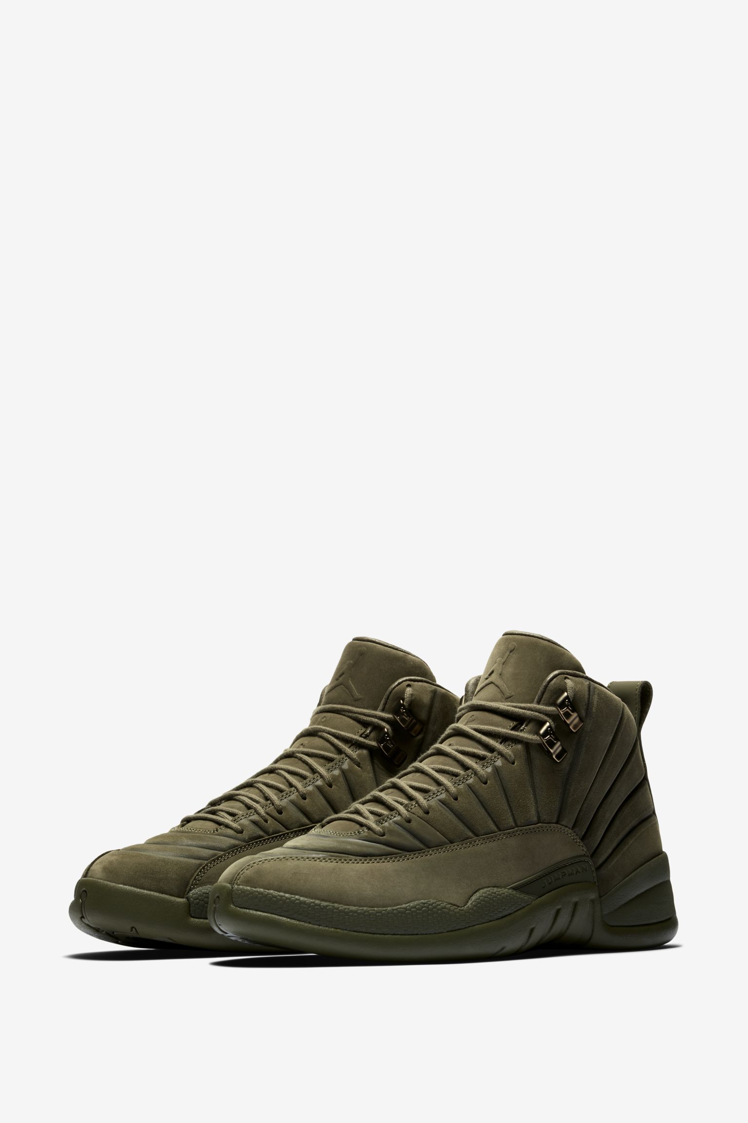 Air Jordan 12 Retro PSNY 'Medium Olive' Release Date. Nike SNKRS