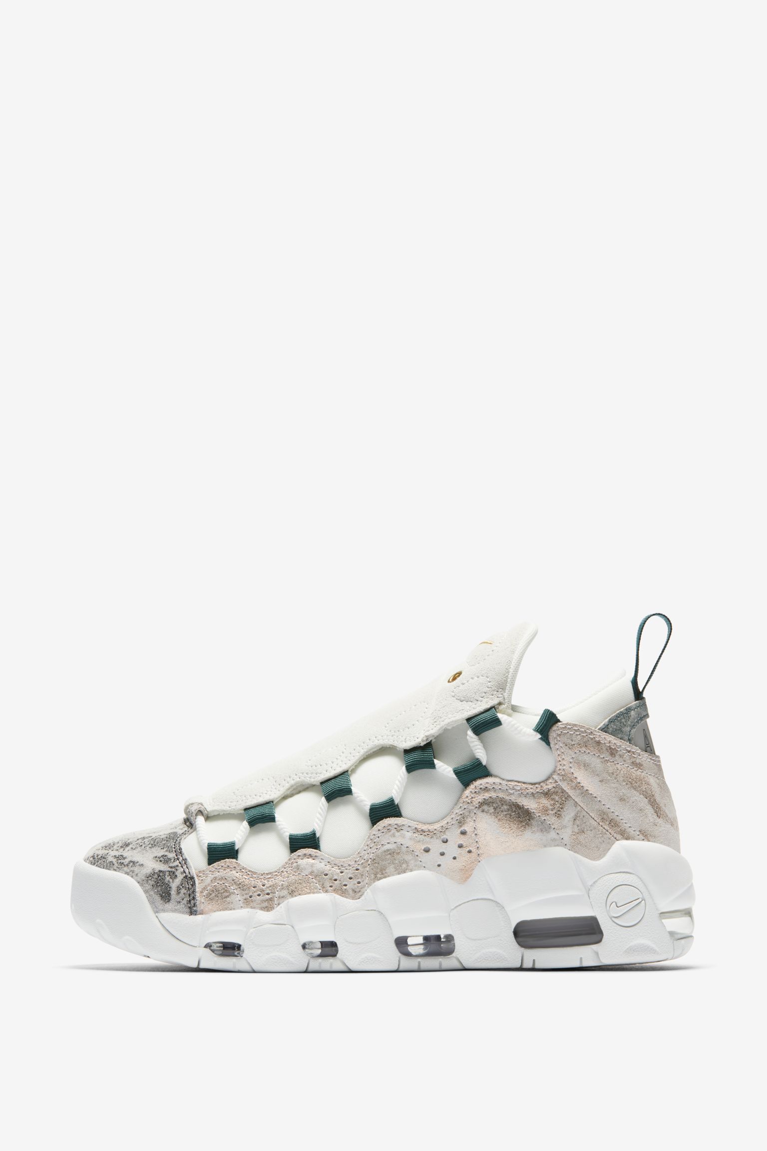 Women's Nike Air More Money 'Summit White and Oil Grey' Release Date ...