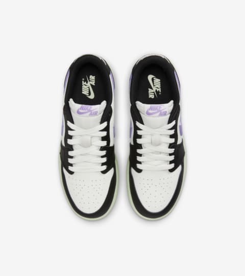 Older Kids' Air Jordan 1 Low Retro 'Black Raspberry' (HF0410-001 ...