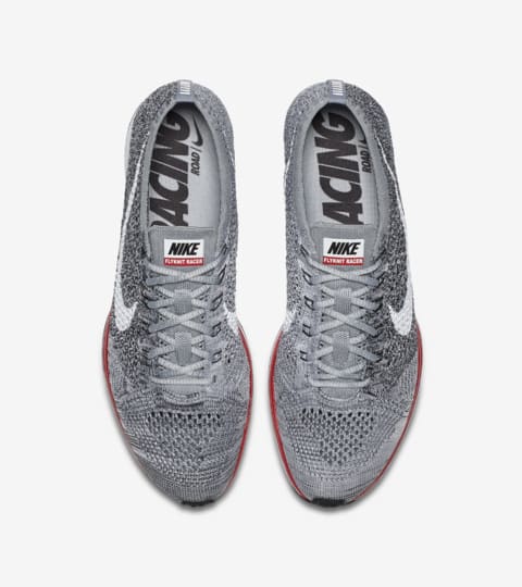 Nike Flyknit Racer 'Wolf Grey'. Nike SNKRS