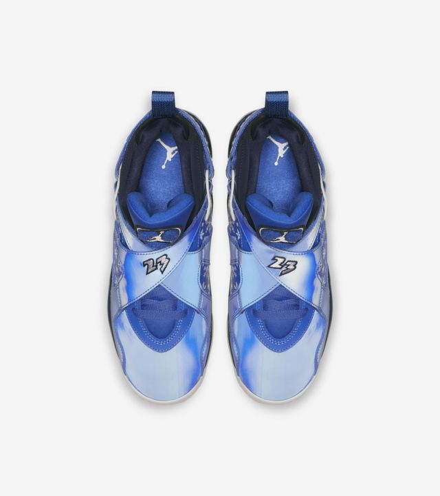 Big Kids' Air Jordan 8 'Cobalt Blaze & White' Release Date . Nike SNKRS
