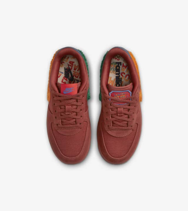 Force 1 x Familia 'Redstone' (DX9285-600) Release Date. Nike SNKRS