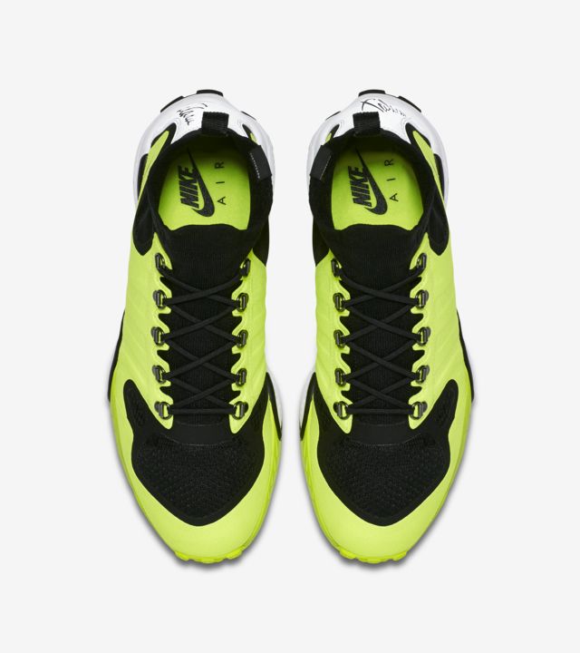NikeLab Air Zoom Talaria Mid Flyknit 'Black & Volt'. Nike SNKRS US