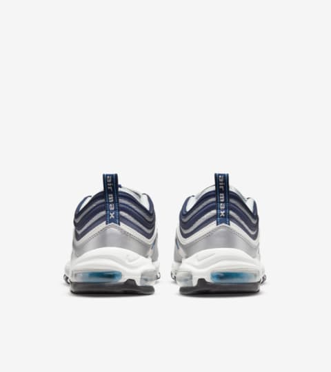 วันเปิดตัว Air Max 97 Metallic Silver And Chlorine Blue Dm0028 001