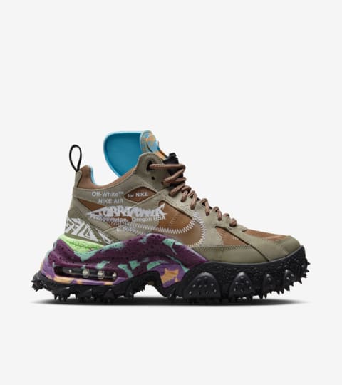 Terra Forma x Off-White™ 'Matte Olive' (DQ1615-200) 發售日期. Nike SNKRS