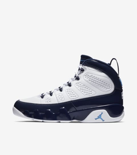 Air Jordan 9 Retro UNC 'Midnight Navy' Release Date. Nike SNKRS