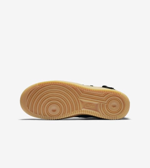 Women's Nike SF AF-1 Mid 'Black & Gum Light Brown'. Nike SNKRS