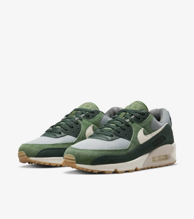 Air Max 90 'Pro Green and Pale Ivory' (DH4621-300) Release Date. Nike SNKRS
