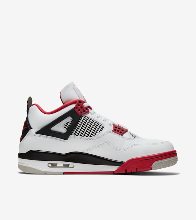 Fecha de lanzamiento del Air Jordan 4 "Fire Red". Nike SNKRS MX