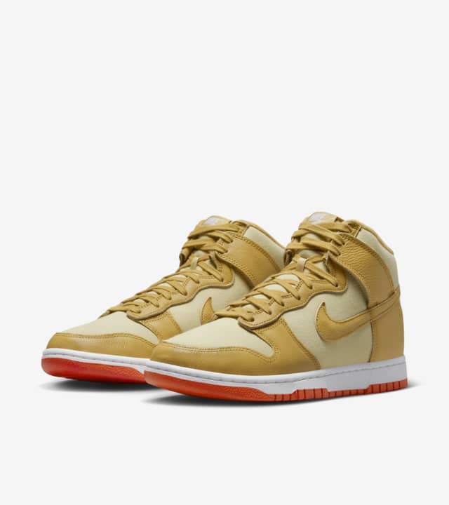 Dunk High 'Wheat Gold and Safety Orange' (DV7215-700) Release Date ...