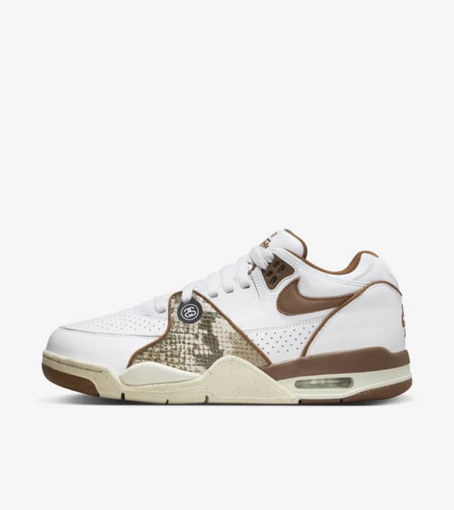 Air Flight 89 Low x Stüssy 'White and Pecan' (FD6475-100) release date ...