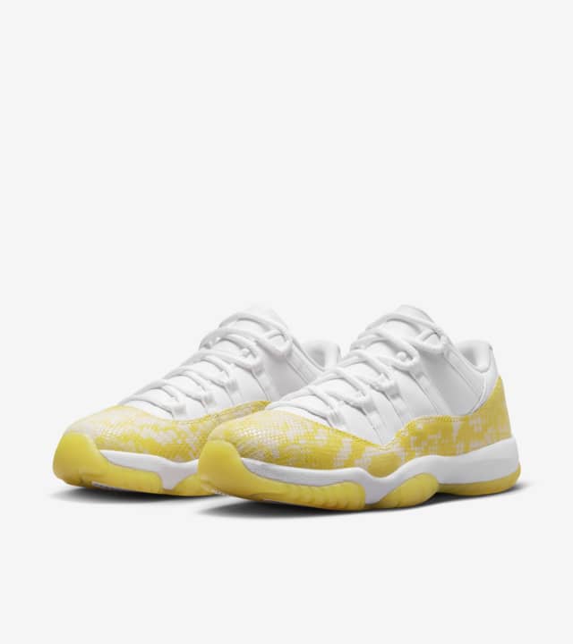 Women's Air Jordan 11 'Yellow Snakeskin' (AH7860-107) Release Date ...