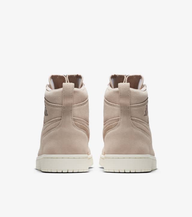 Women's Air Jordan 1 High Zip 'Particle Beige & Metallic Red Bronze ...