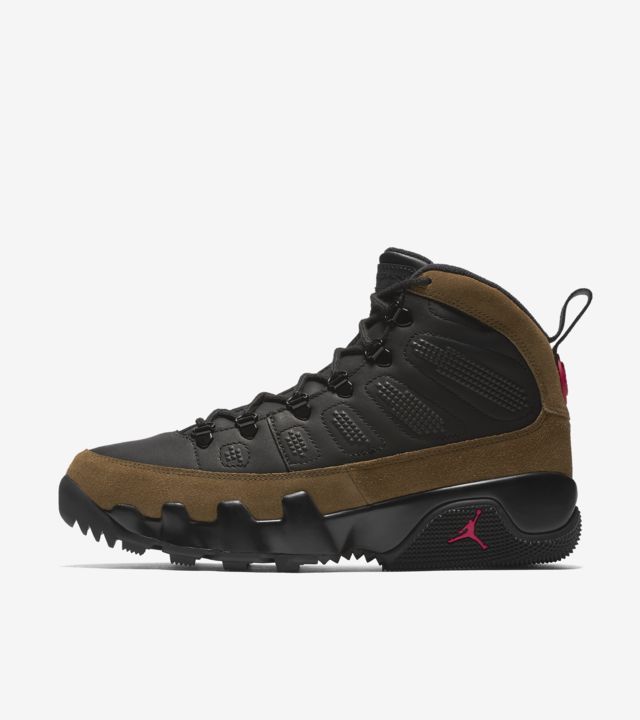 Air Jordan 9 Retro Boot NRG 'Black & Light Olive' Release Date. Nike ...