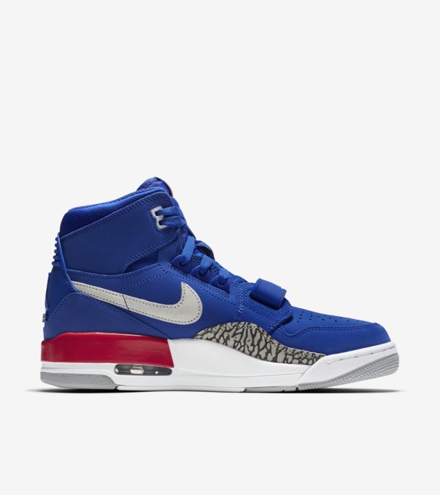 Air Jordan Legacy 312 'Bright Blue & University Red & White' Release ...