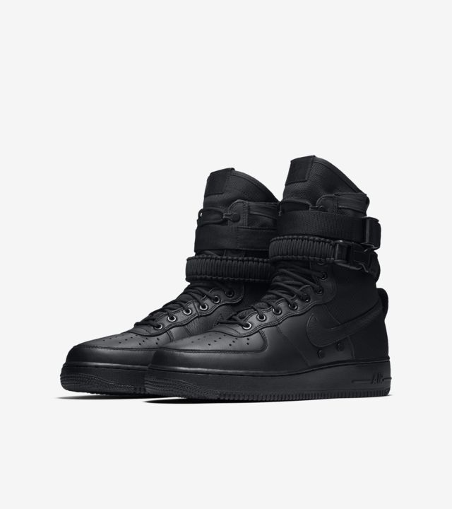 Nike SF AF-1 'Triple Black' Release Date. Nike SNKRS