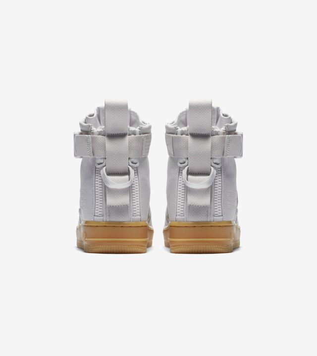 Women's Nike SF AF-1 Mid 'Vast Grey & Gum Light Brown'. Nike SNKRS