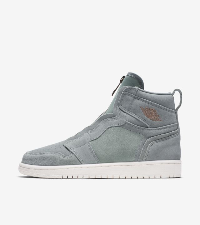 Women's Air Jordan 1 High Zip 'Mica Green & Sail' Release Date. Nike ...