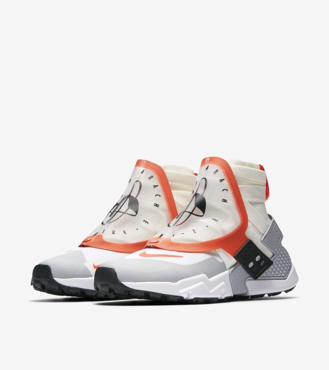 Nike Air Huarache Gripp 'Sail & Team Orange & Wolf Grey' Release Date ...