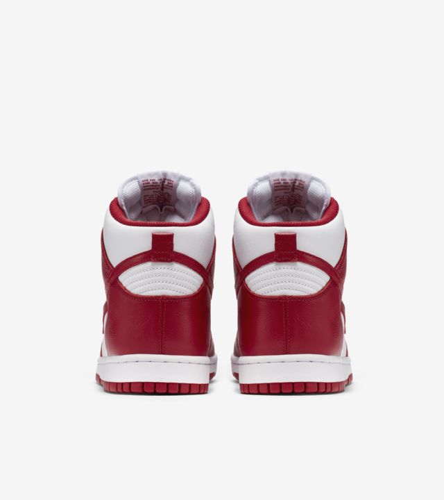 Nike Dunk College Colors 'Red & White'. Nike SNKRS US