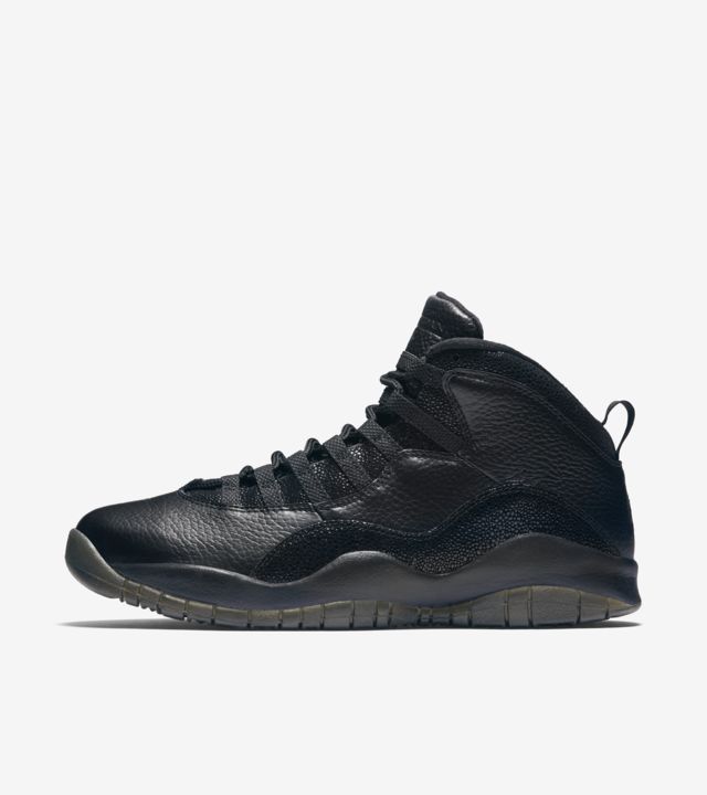 Air Jordan 10 Retro 'OVO' 'Black' Release Date. Nike SNKRS US