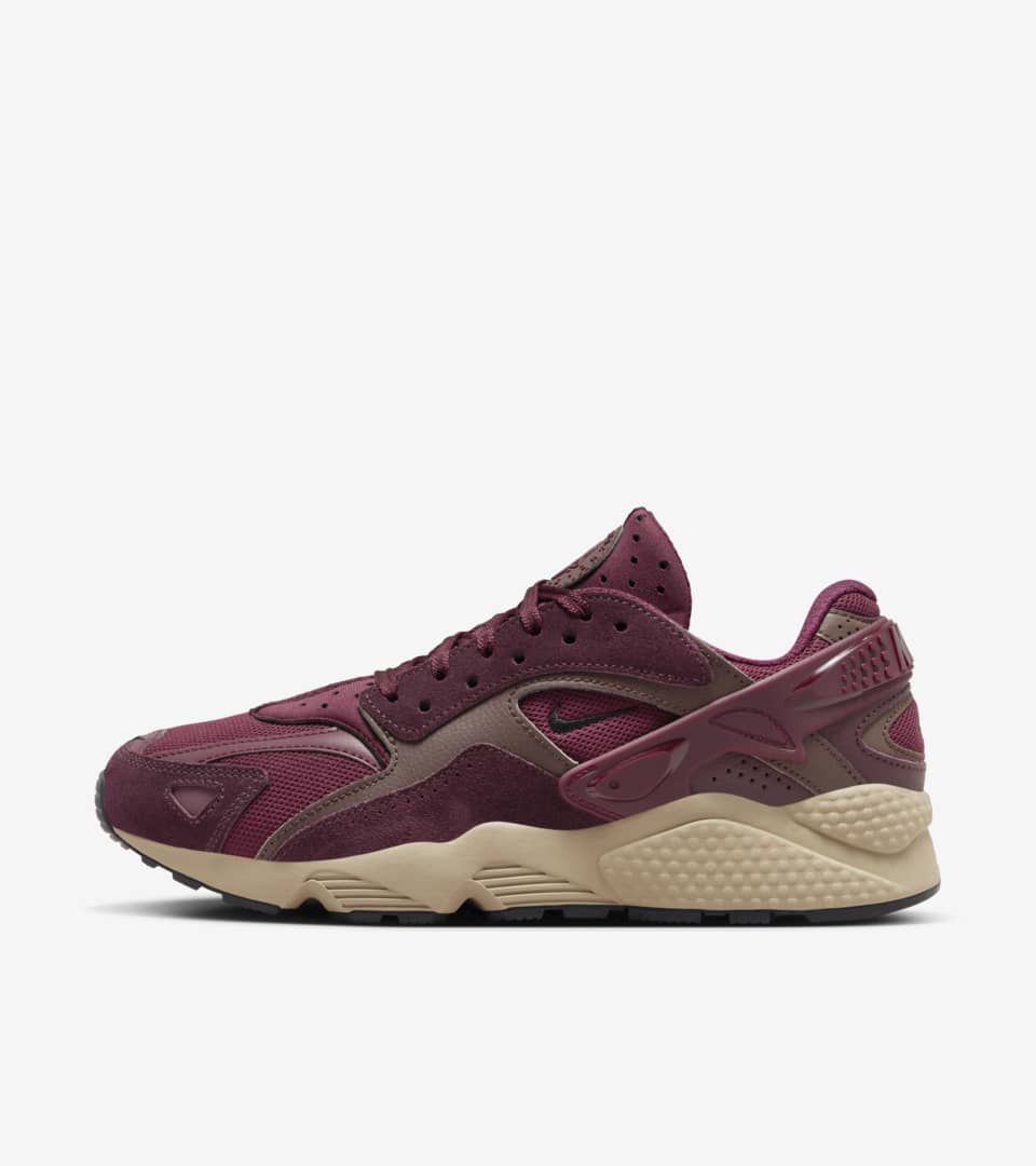 วันเปิดตัว Air Huarache Runner "Burgundy Crush and Night Maroon ...
