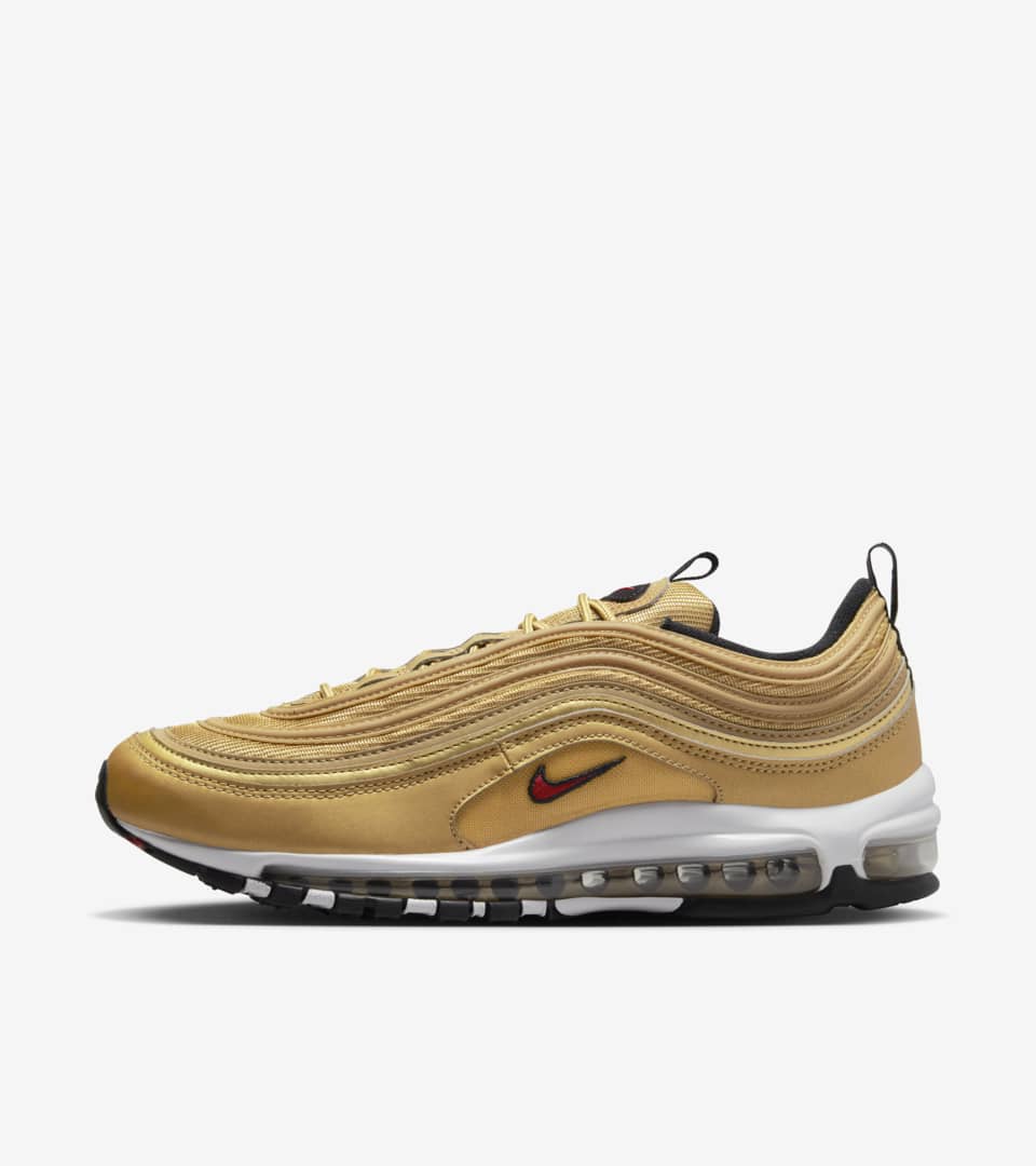 วันเปิดตัว Air Max 97 Metallic Gold Dm0028 700 Nike Snkrs