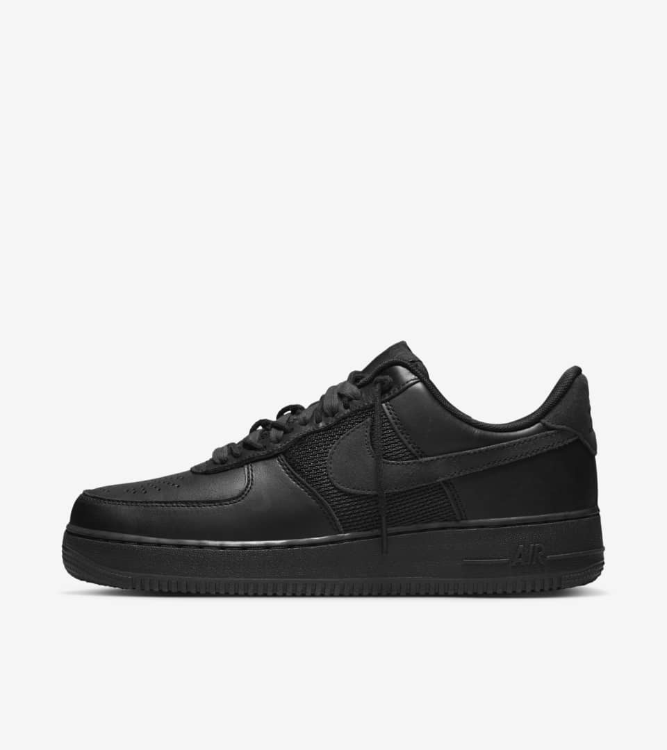 Air Force 1 x Slam Jam 'Black and Off Noir' (DX5590-001) 發售日期. Nike SNKRS