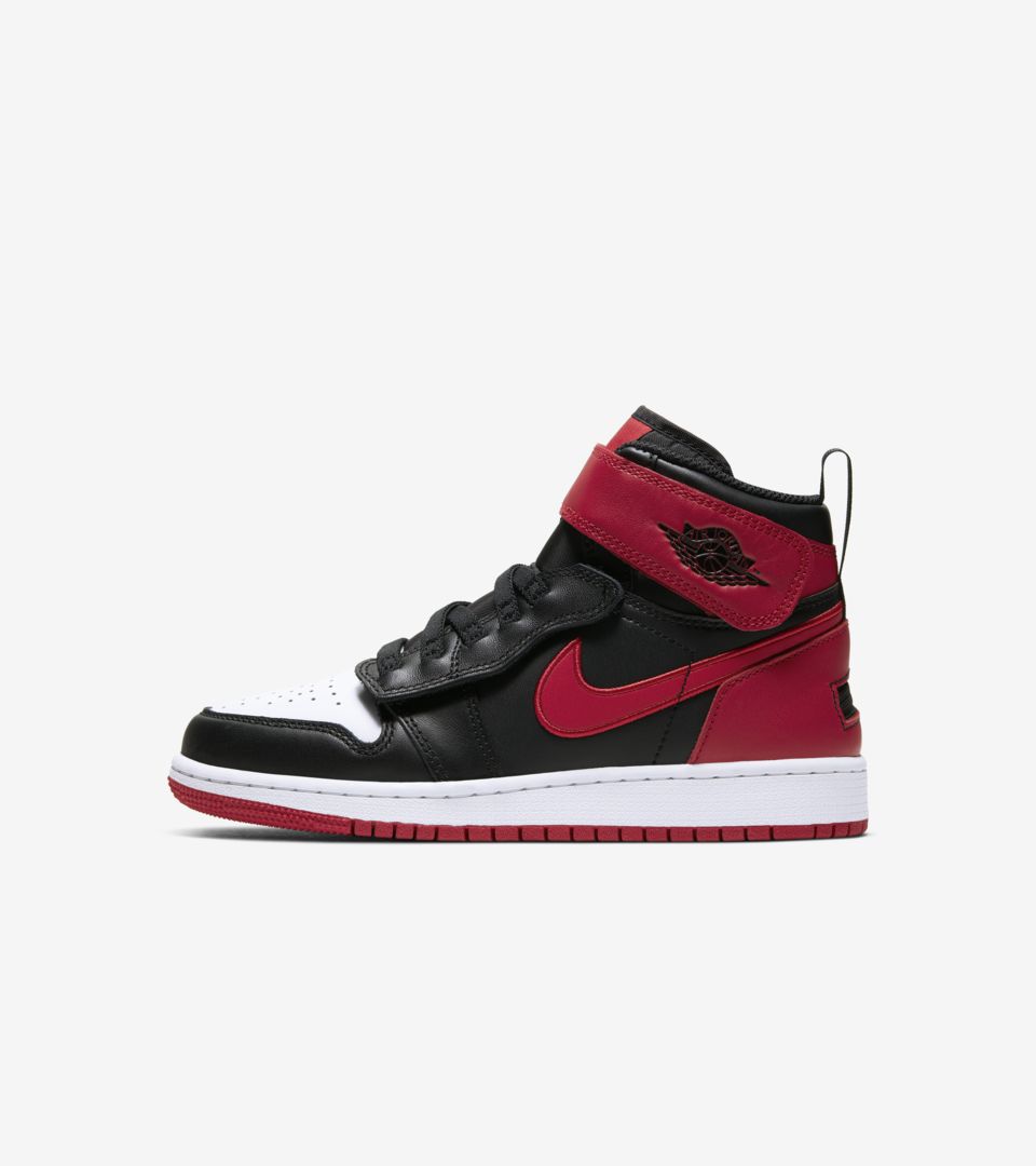 【NIKE公式】エア ジョーダン 1 HIGH フライイーズ 'Black/Particle Grey/White/Gym Red ...