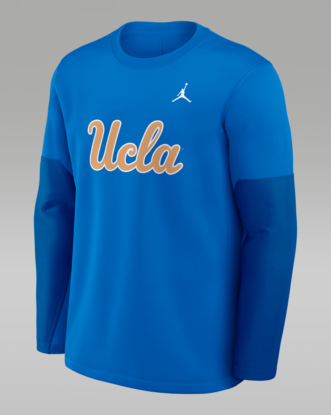 UCLA Sideline Coach Men's Jordan Brand Therma-FIT College Long-Sleeve T ...