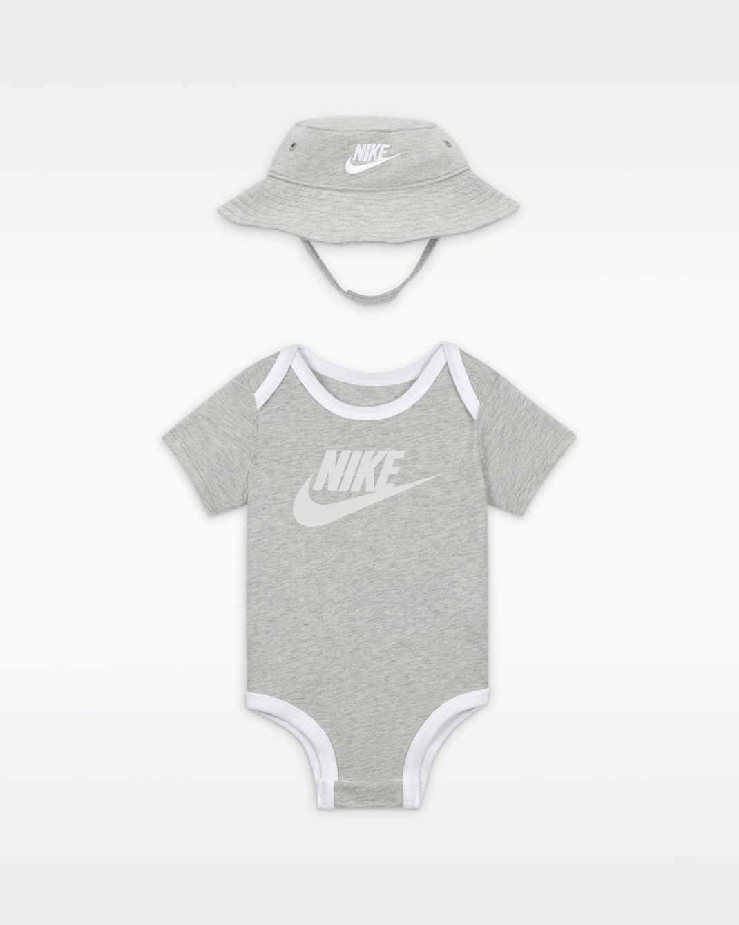 Nike Core Bucket Hat und Body Set (Babys). Nike LU