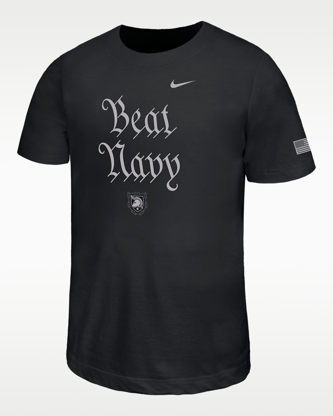 Playera universitaria Nike Dri-FIT para niños talla grande Army Beat ...