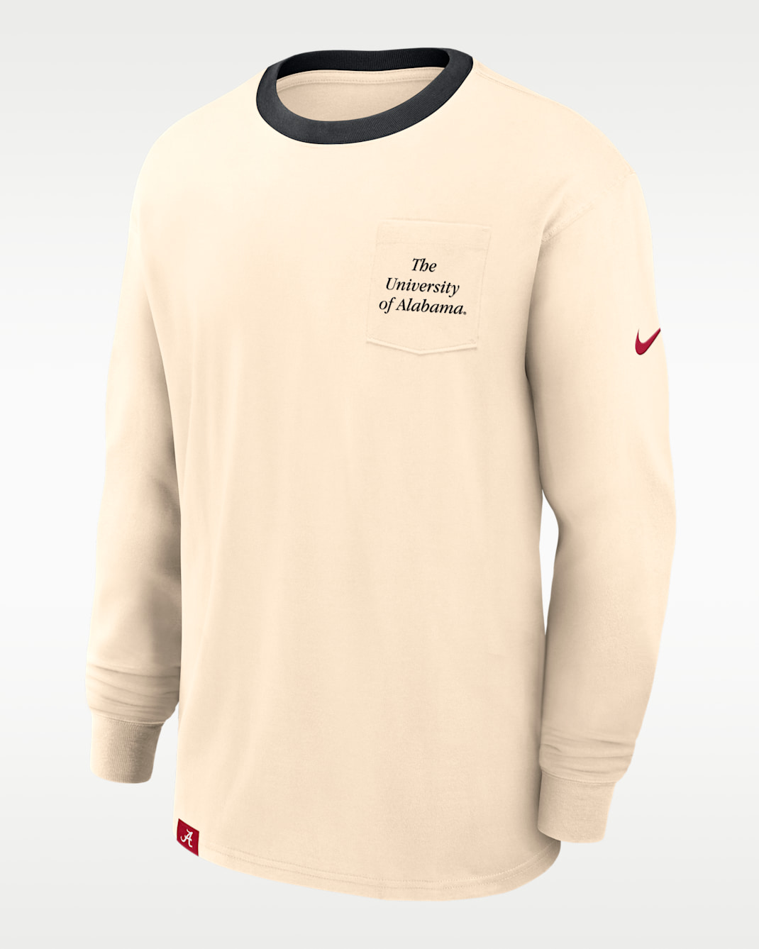 Playera de manga larga universitaria Nike para hombre Alabama Athletic ...