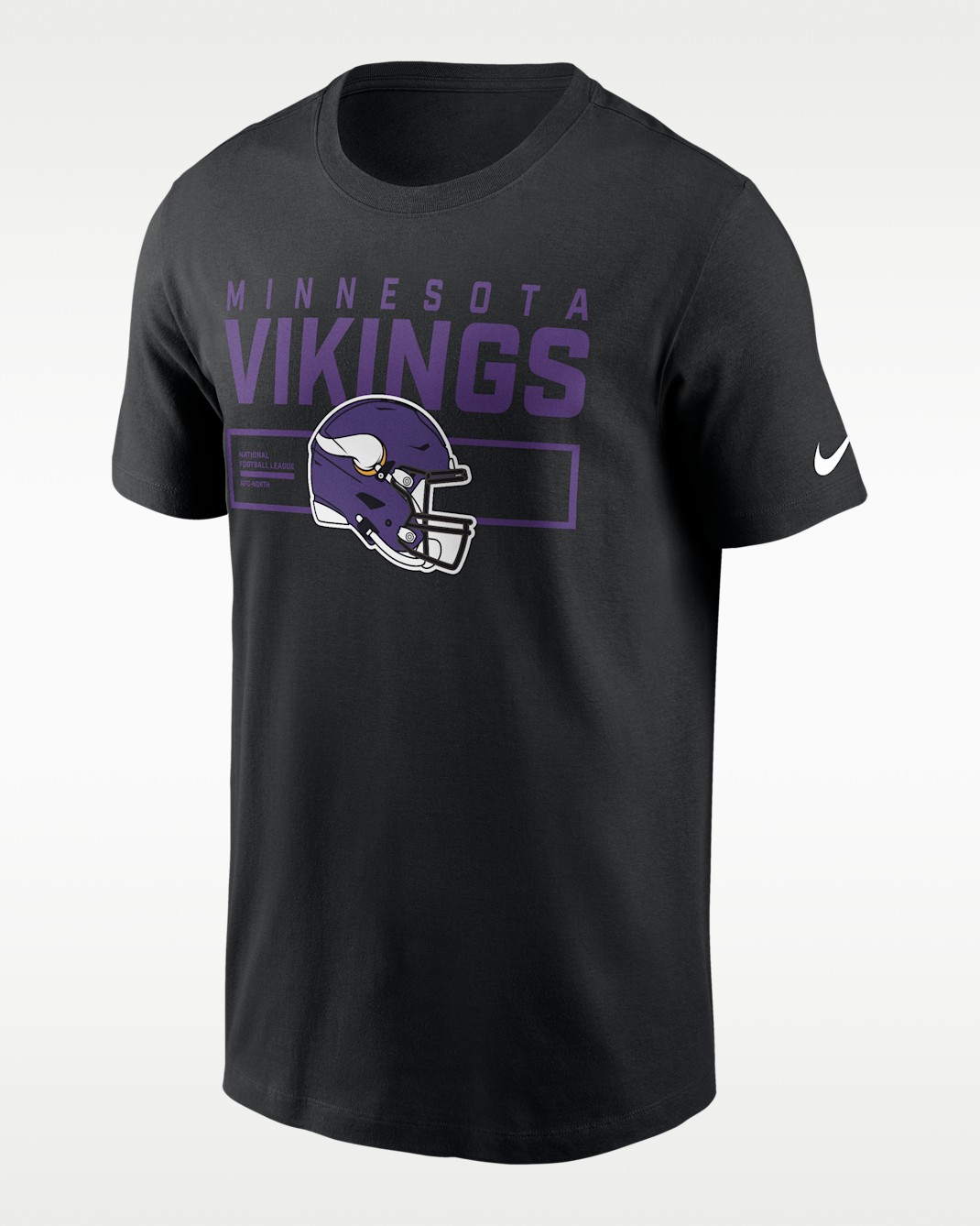 Playera de la NFL Nike para hombre Minnesota Vikings Helmet Essential ...