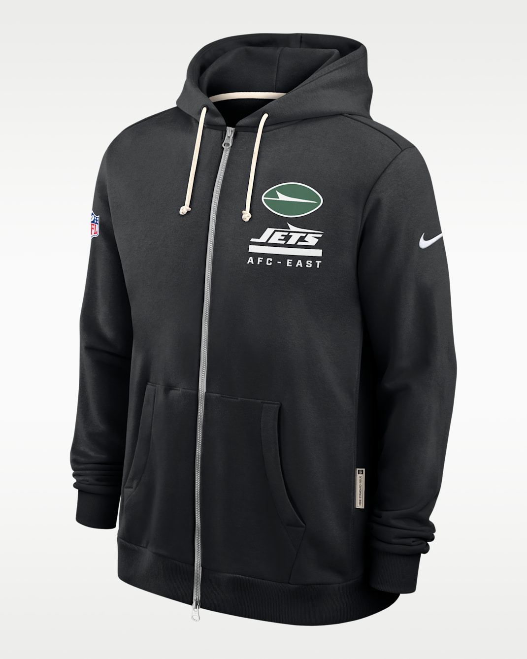 Sudadera con gorro Nike Dri-FIT de la NFL de cierre completo para ...