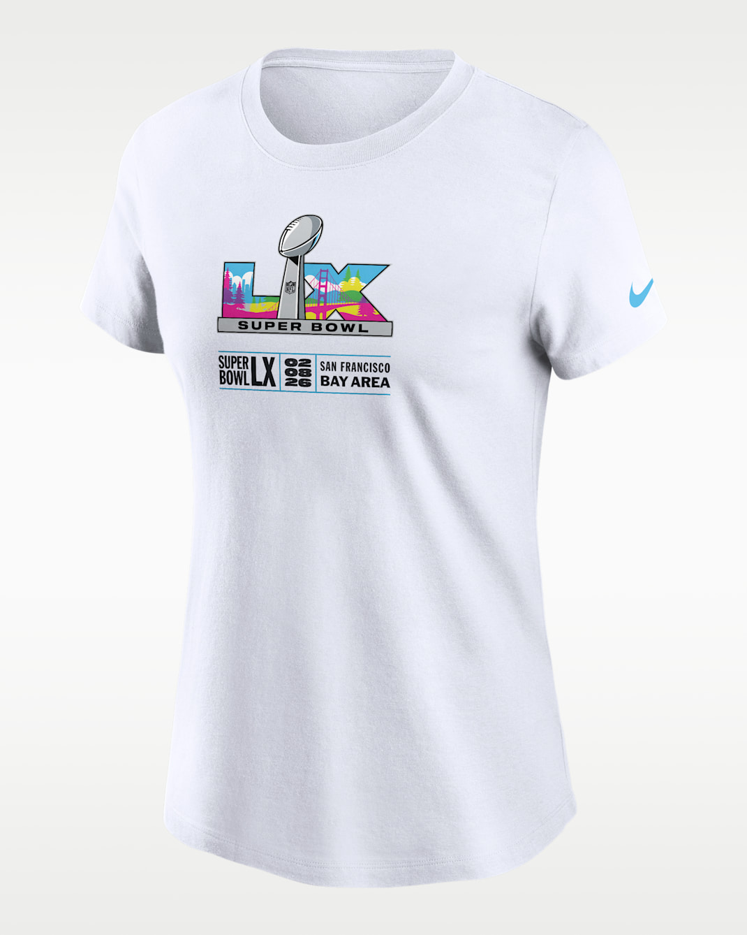 Super Bowl LX Women's Nike NFL T-Shirt. Nike.com