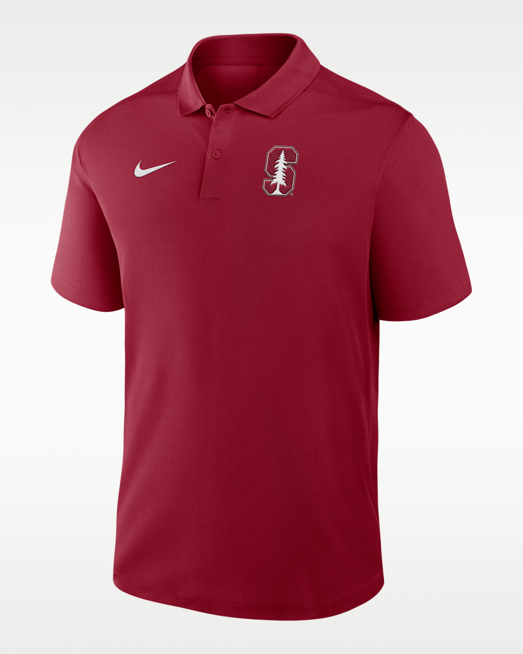 Stanford Primetime Victory Primary Logo Men's Nike Dri-FIT College Polo ...