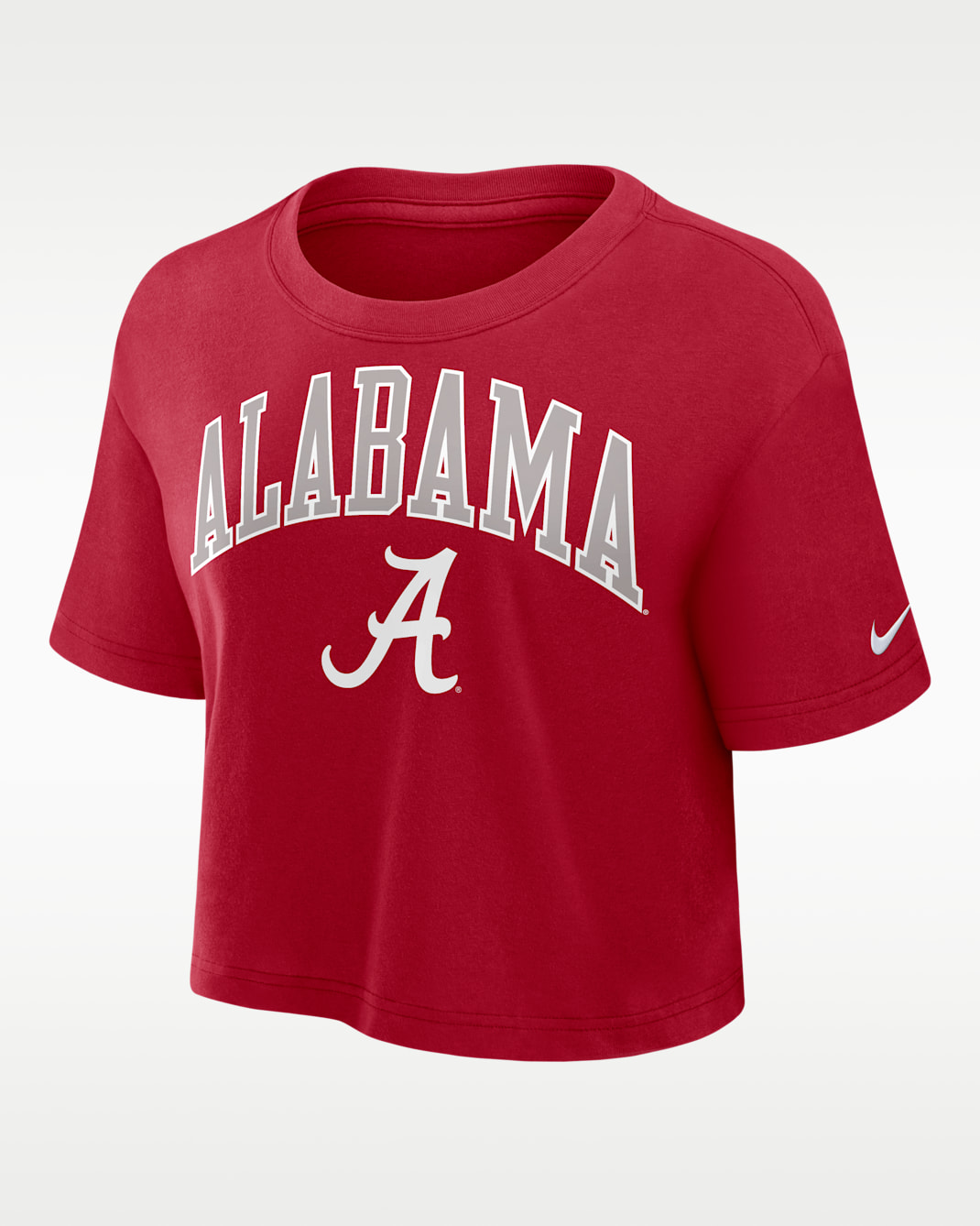Alabama Athletic Prep Arch Women's Nike Dri-FIT College Cropped T-Shirt ...