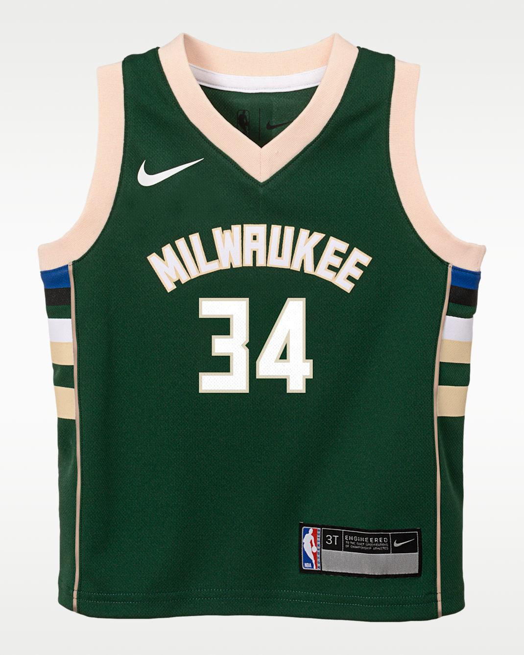 Giannis Antetokounmpo Milwaukee Bucks Icon Edition Little Kids' Nike ...